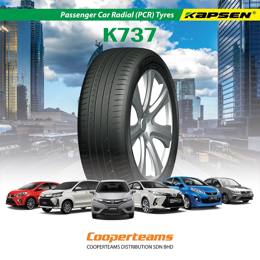 Kapsen K737 Passenger Tyre Distributor|COOPERTEAMS Malaysia
